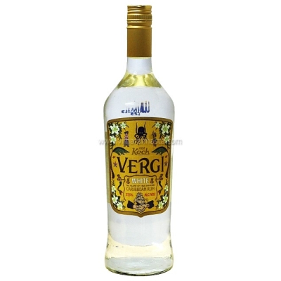 Vergi Rum White 37,5% 100cl - Drinksut